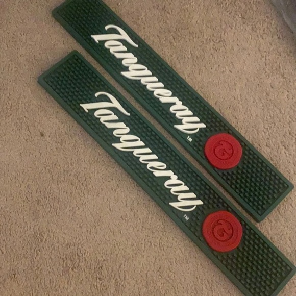 Dining | New 1 Tanqueray Gin Bar Mat Green | Poshmark
